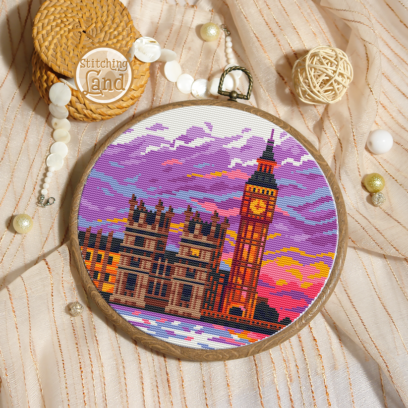 Big Ben Cross Stitch Pattern – Stitchingland